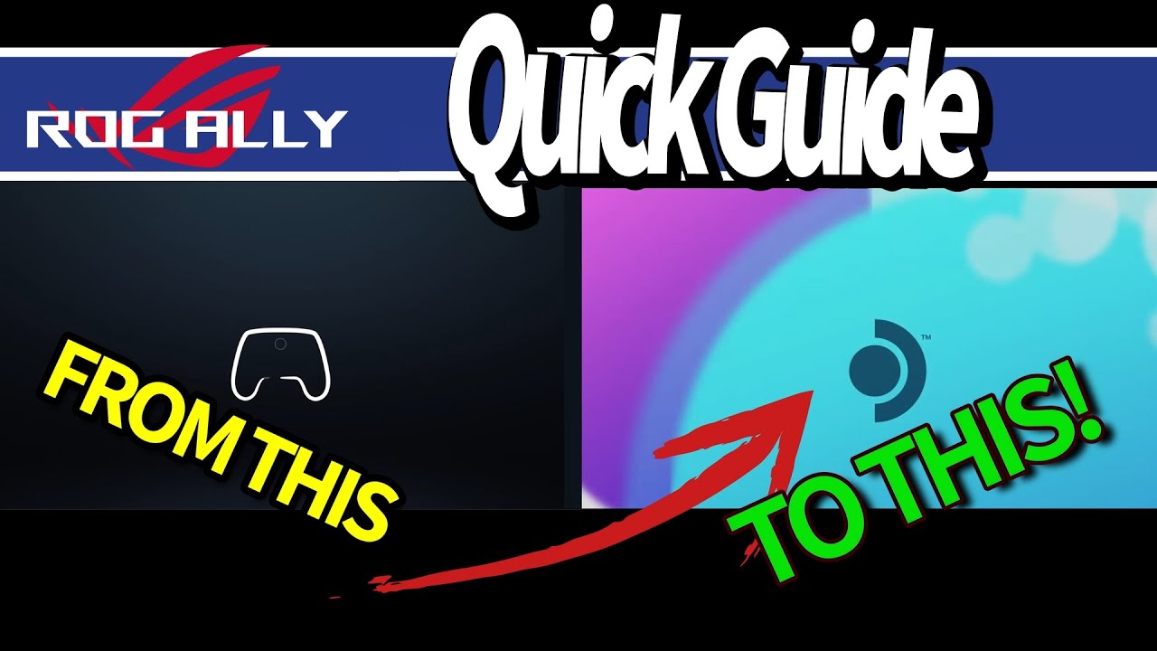 Custom Steam boot screens on ROG ALLY and Legion Go? Yes please. - YouTube