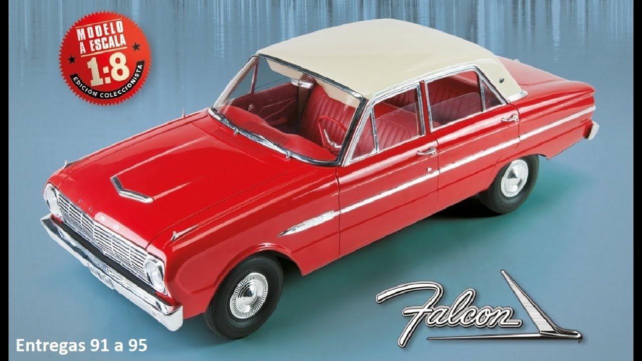 Falcon paso a paso - Entregas 91 a 95 - YouTube