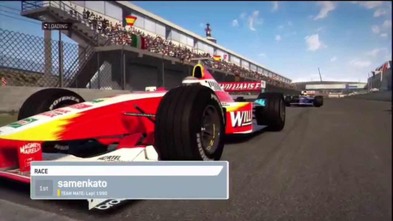 F1 2013 1990s - Williams FW21 Jerez race - YouTube