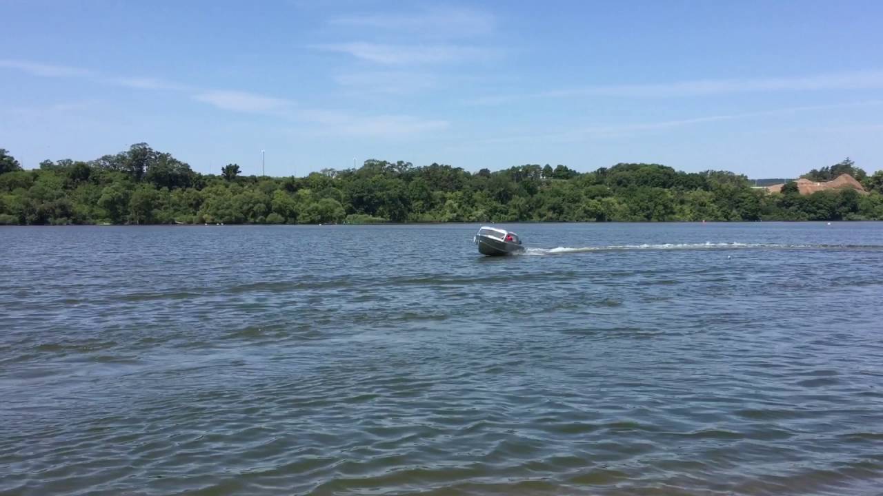 1957 Crestliner Hardtop with 1954 Evinrude Big Twin 25 hp - YouTube