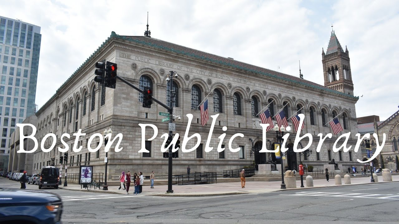 BOSTON PUBLIC LIBRARY/ΔΗΜΟΣΙΑ ΒΙΒΛΙΟΘΗΚΗ ΒΟΣΤΩΝΗΣ - YouTube