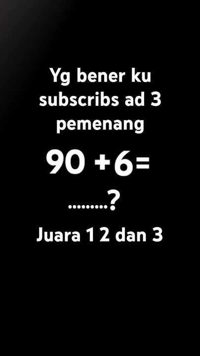 Jawab di komen yhh - YouTube