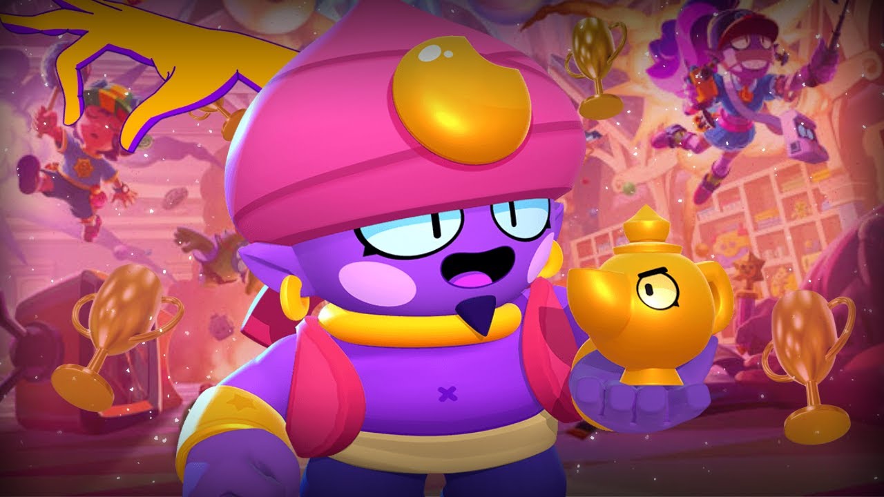 You Can't Escape Gene's Hand | Brawl Stars ⭐ - YouTube
