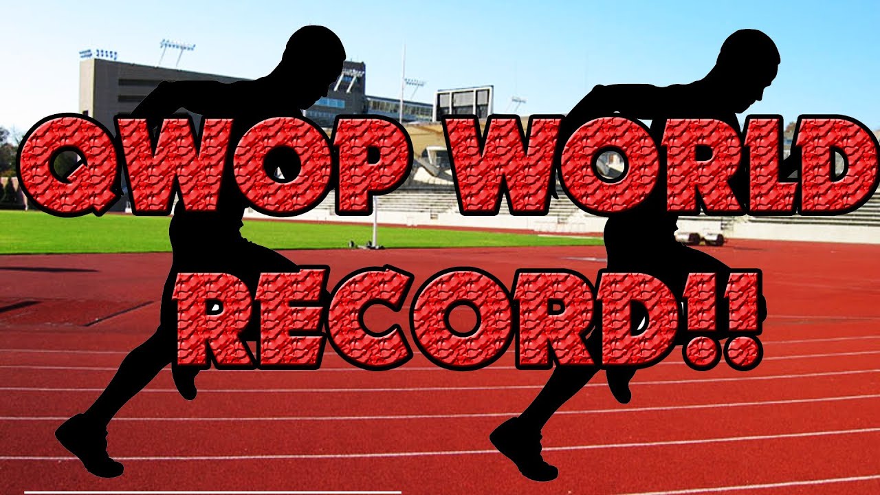 WORLD'S BEST QWOP RUN EVER!!!!! - YouTube