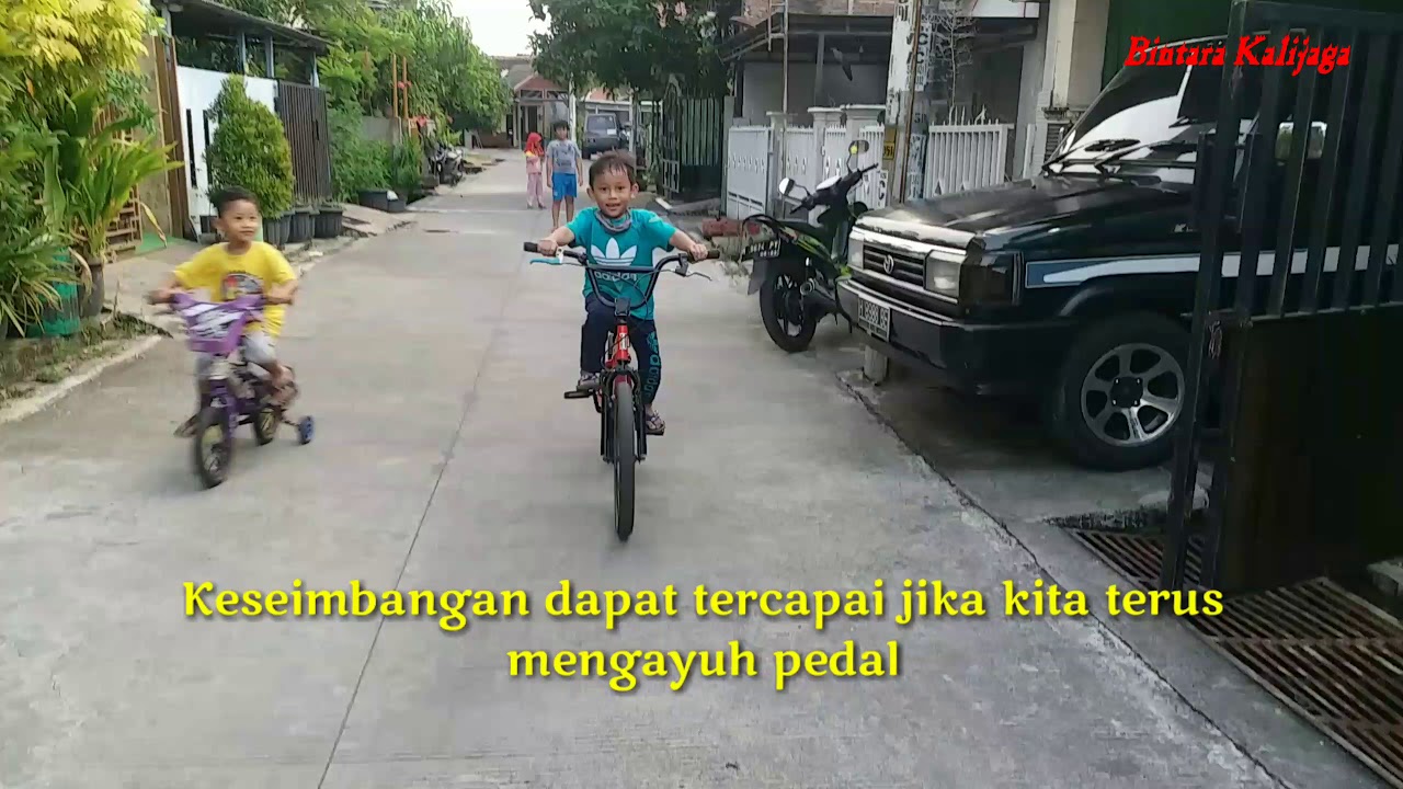 BELAJAR SEPEDA - YouTube
