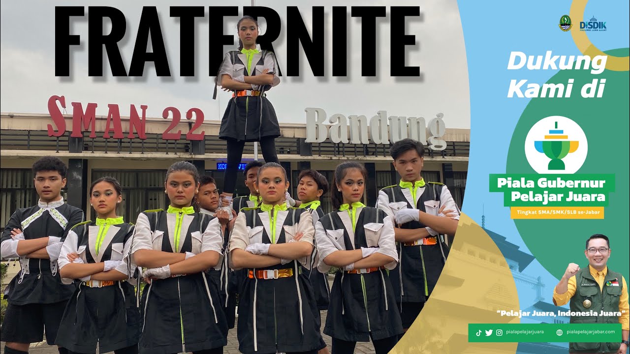 PIALA GUBERNUR PELAJAR 2022 - MODERN DANCE - SMAN 22 BANDUNG - YouTube