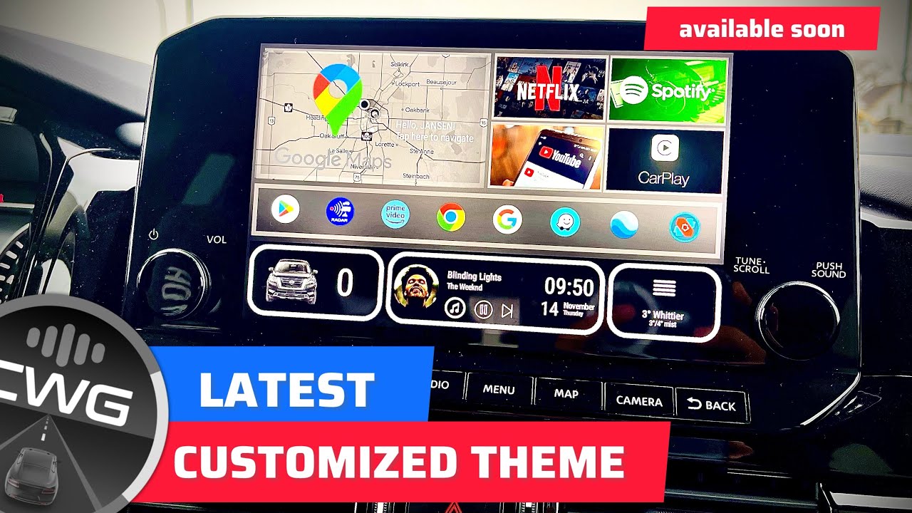 Latest Customized Theme FREE for Carwebguru users | Soon! - YouTube