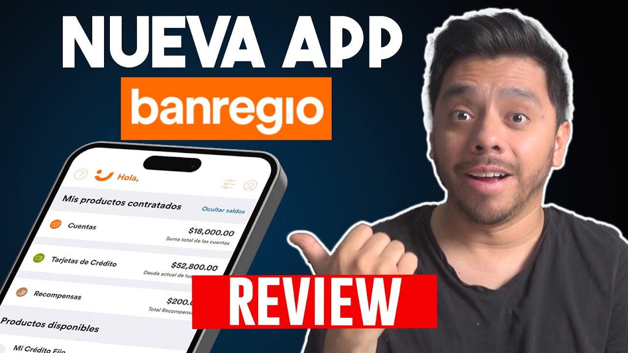 Nueva app de Banregio Review - YouTube