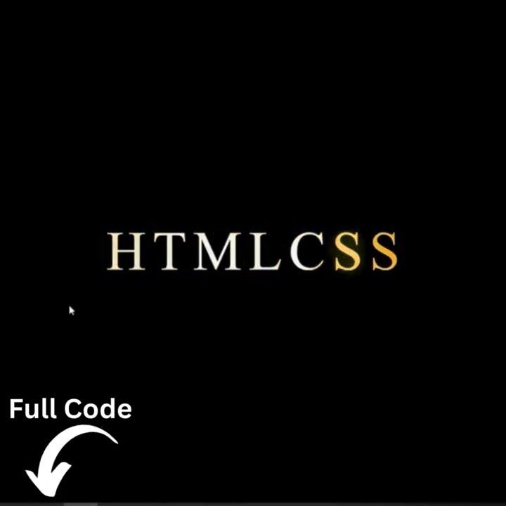 How To Create Lighting Effect On Text Using Html And Css Shorts Youtube 8242