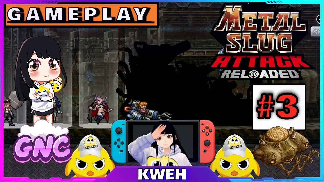 METAL SLUG ATTACK Reloaded | GAMEPLAY #3 | NINTENDO SWITCH | Running ...
