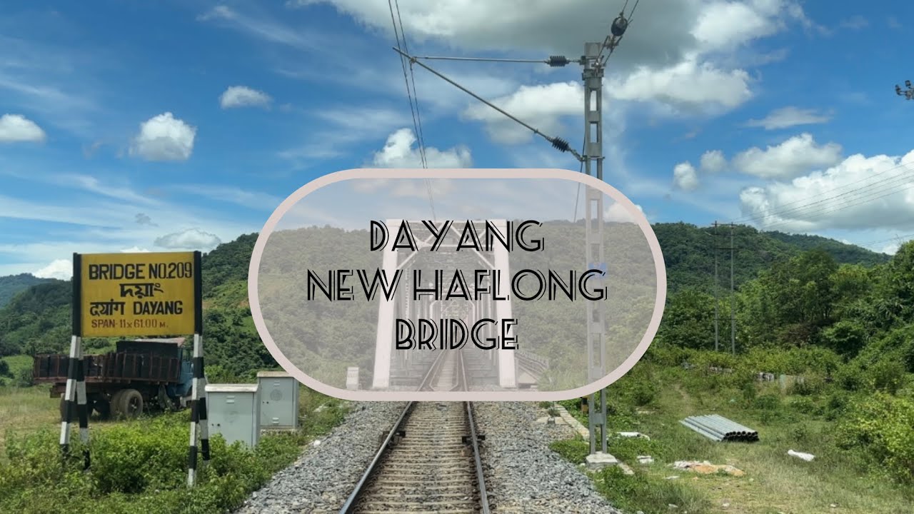 Beautiful Dayang bridge in Haflong railway station, Dima Hasao , Assam ...
