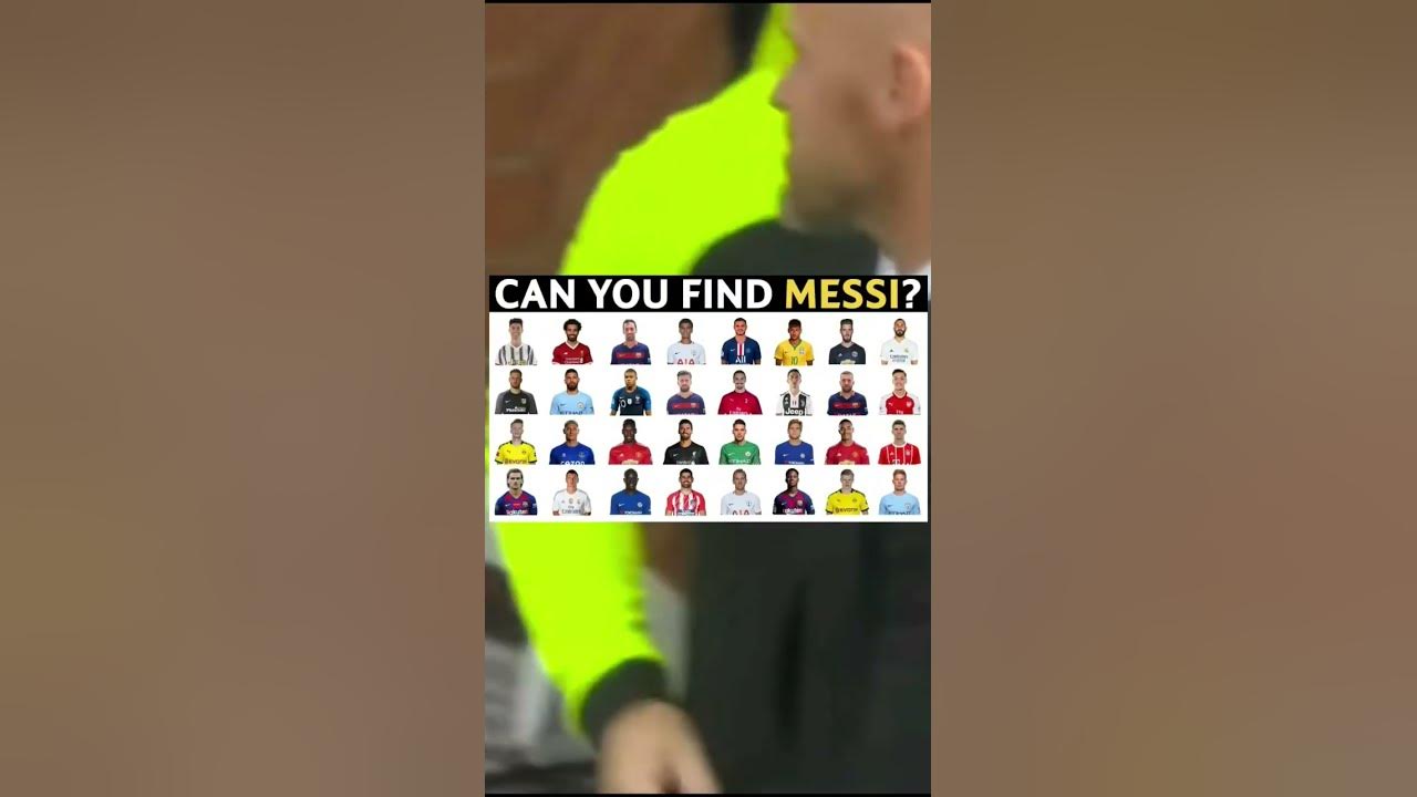 can you find messi #football - YouTube can you find messi #football - YouTube