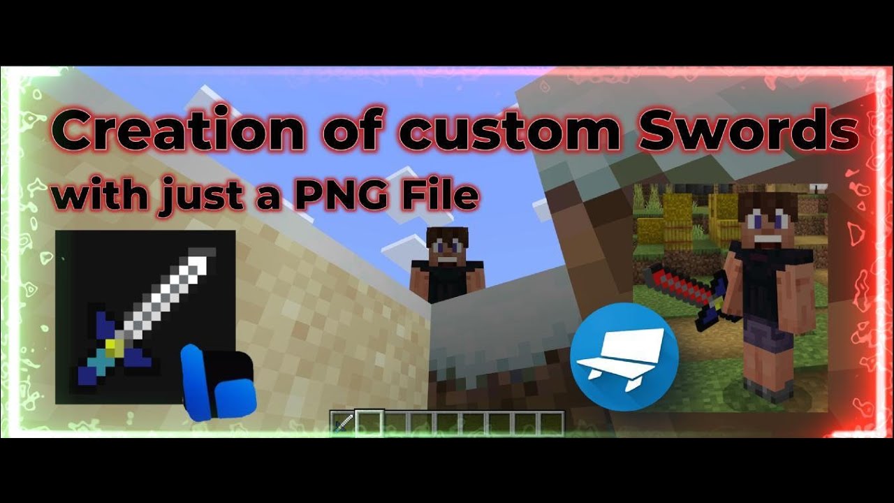 Minecraft Creator Tutorial - 07.1 Creation of Item Sword with ...