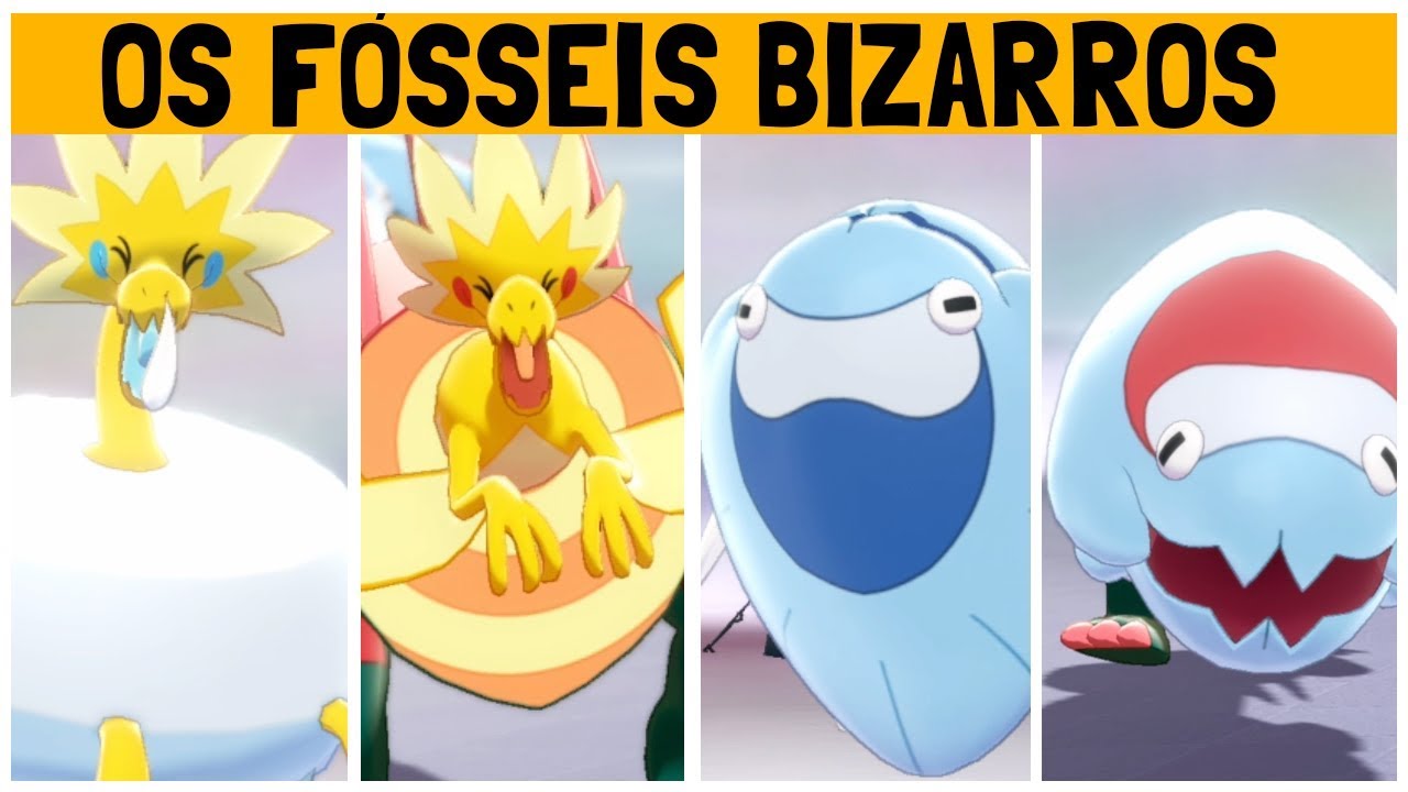 ENTENDA O MISTÉRIO DOS FOSSEIS DE POKÉMON SWORD AND SHIELD - YouTube