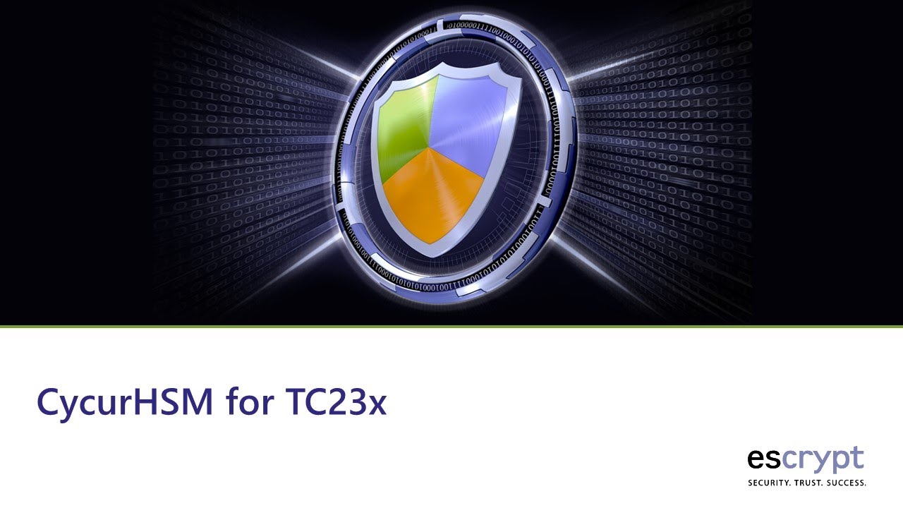CycurHSM for TC23x - YouTube