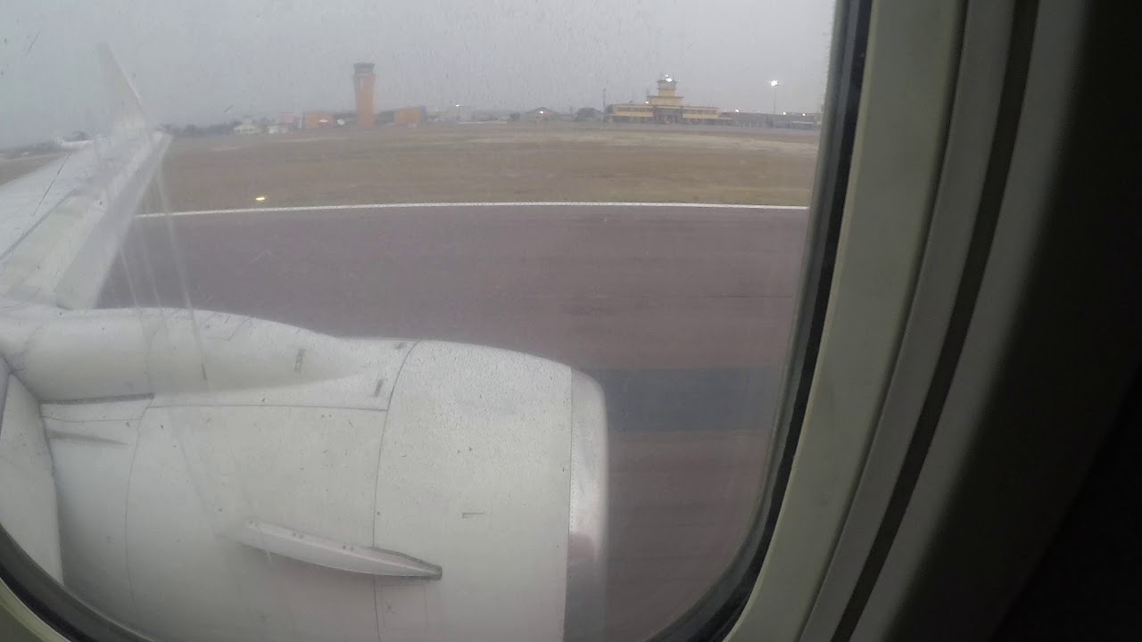 TAAG | B737-700C | Take-off | Kinshasa - YouTube