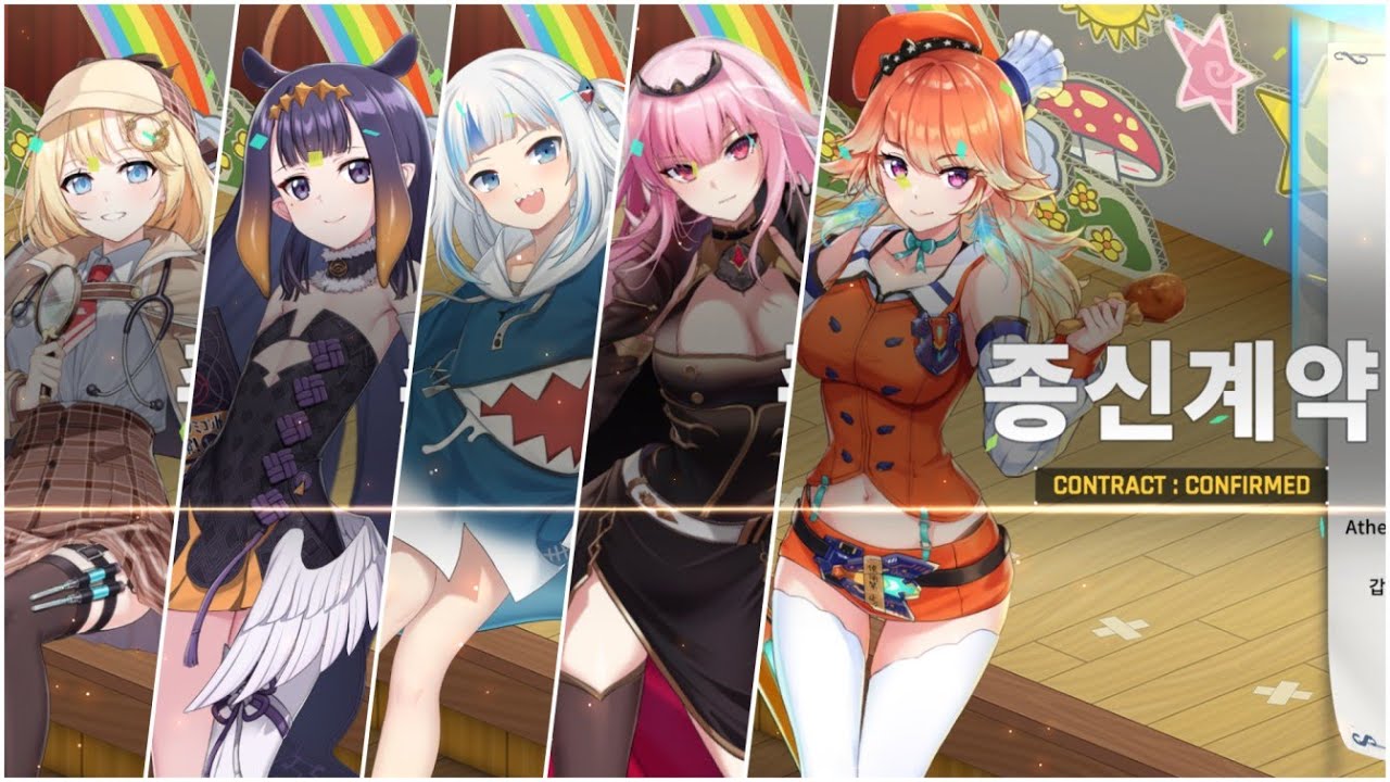 [COUNTER:SIDE] 홀로미스 종신계약 풀더빙! / HoloMyth Lifetime contract full dubbing ...