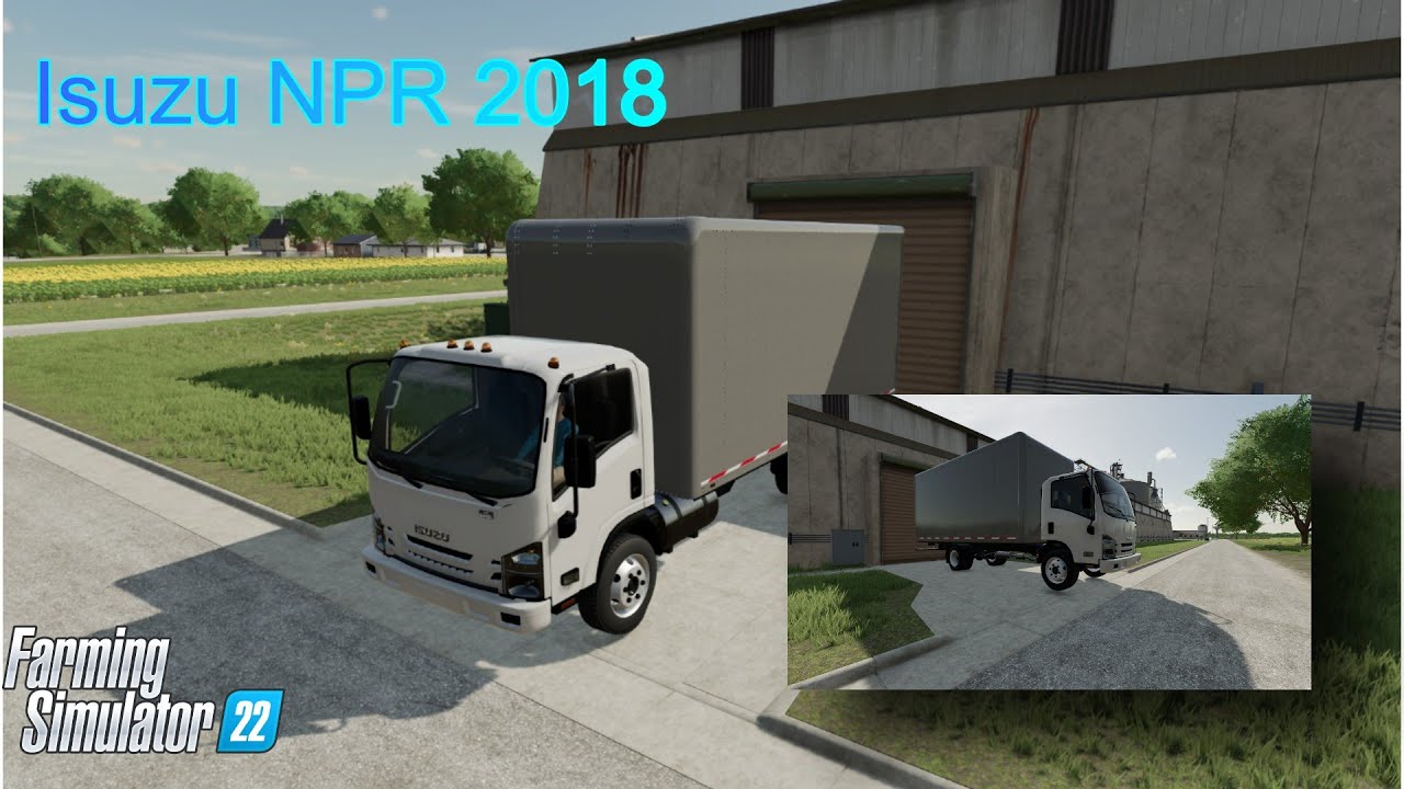 FS22 Mods testing/Isuzu NPR 2018 - YouTube