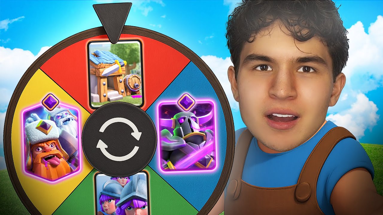 SPIN THE WHEEL: Clash Royale Edition - YouTube