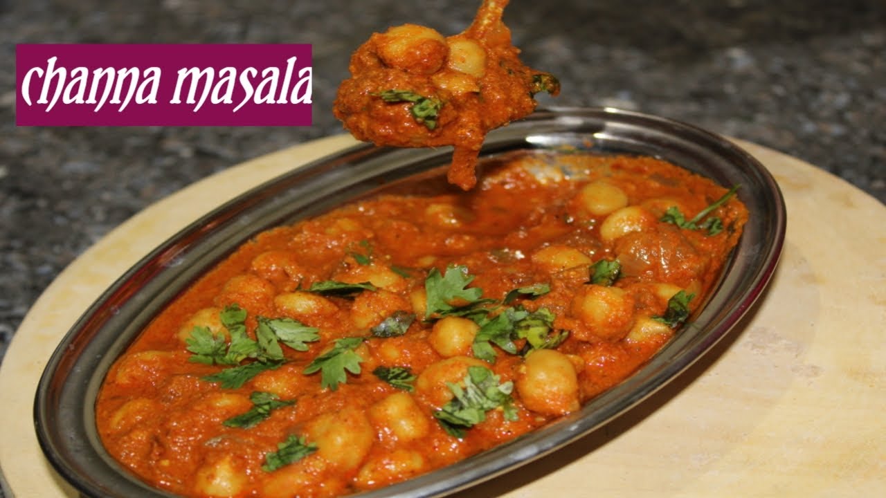 channa masala with home made masala powder / channa masala gravy / how ...