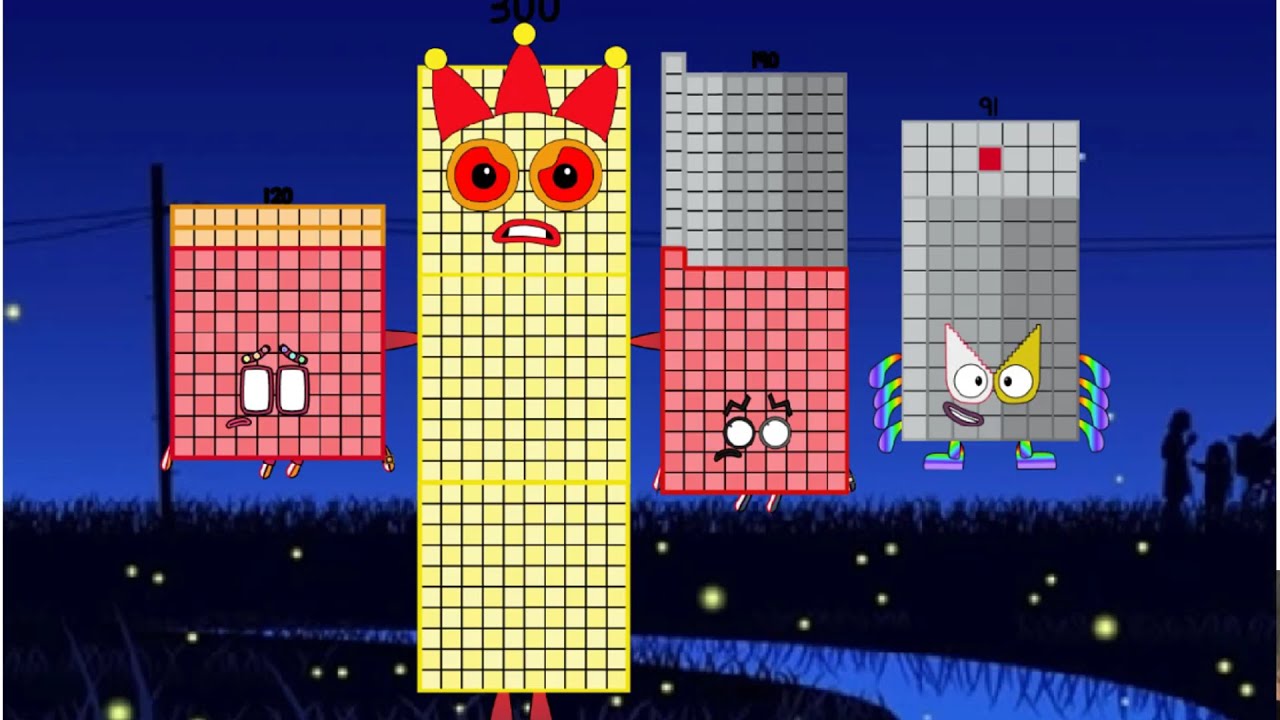 Numberblocks full season: Happy meeting of the brothers on the moon ...