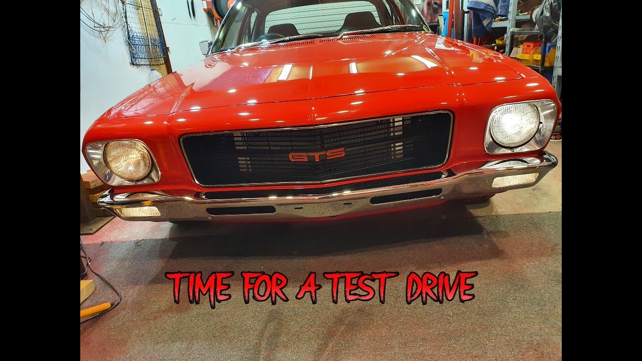 First test drive for the HQ - YouTube