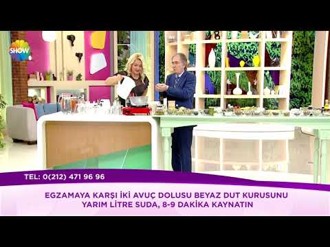 Egzamaya karşı iki avuç dolusu beyaz dut