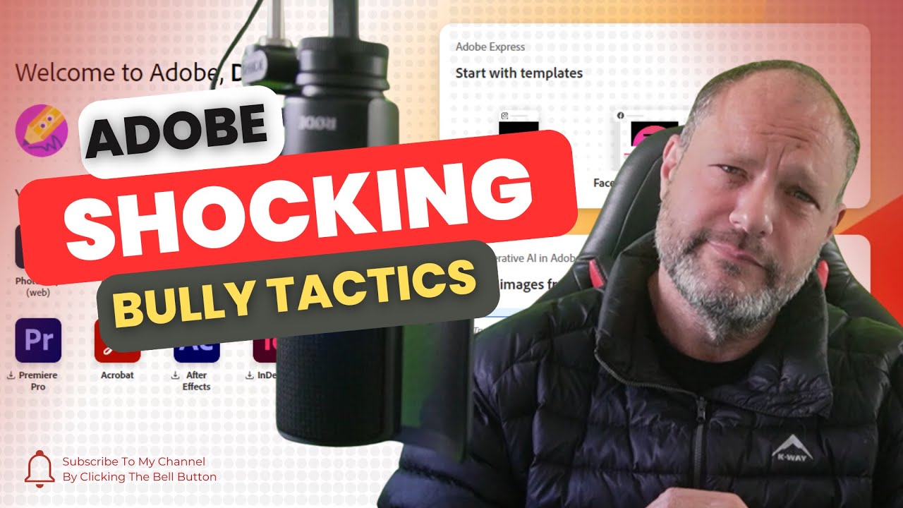 Exposing Adobe Unfair Practices: My Subscription Nightmare - YouTube