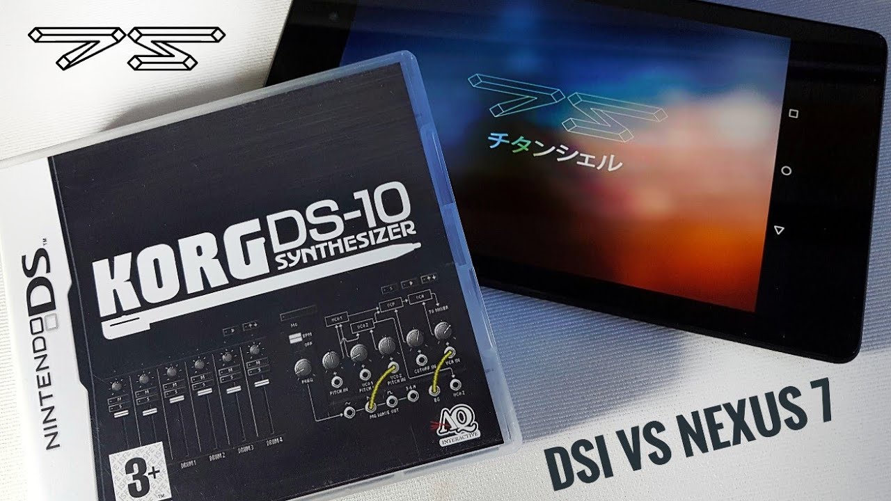 Korg DS10 DSi vs Drastic Emulator on Nexus 7 2013 - YouTube