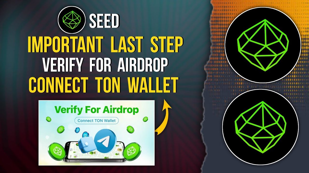 SEED Important Last Step | Verify Your Airdrop | Connect Ton Wallet # ...