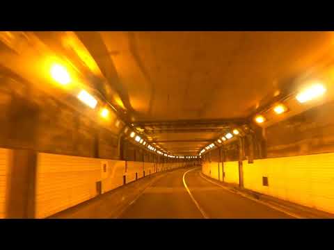 Tokyo Driving on Metropolitan Expressway ≪Route C1 outer loop, over ...