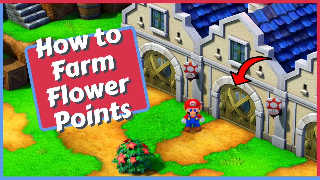 How to Farm Flower Points in Super Mario RPG Remake - YouTube