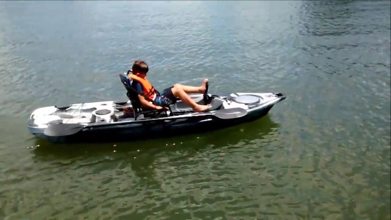 PEDAL PARA CAIAQUES LEADER ou HOOK Performance 2 - YouTube