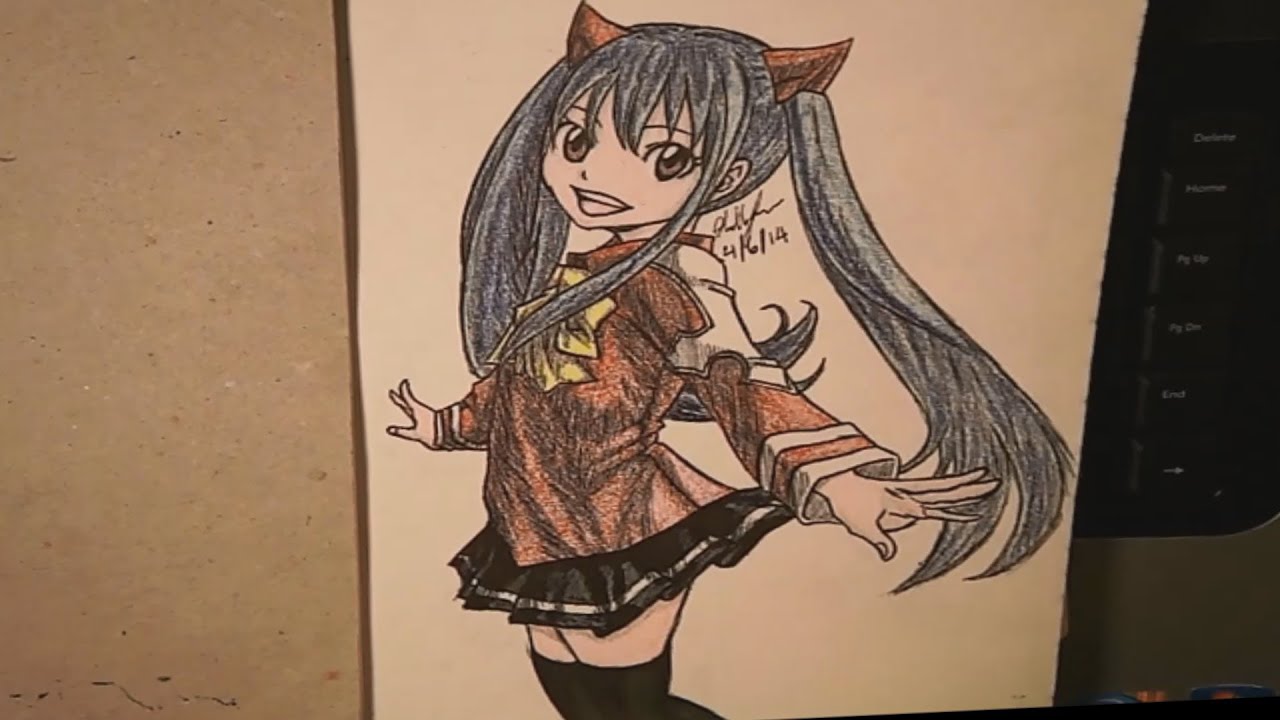 Fairy Tail Wendy Drawing