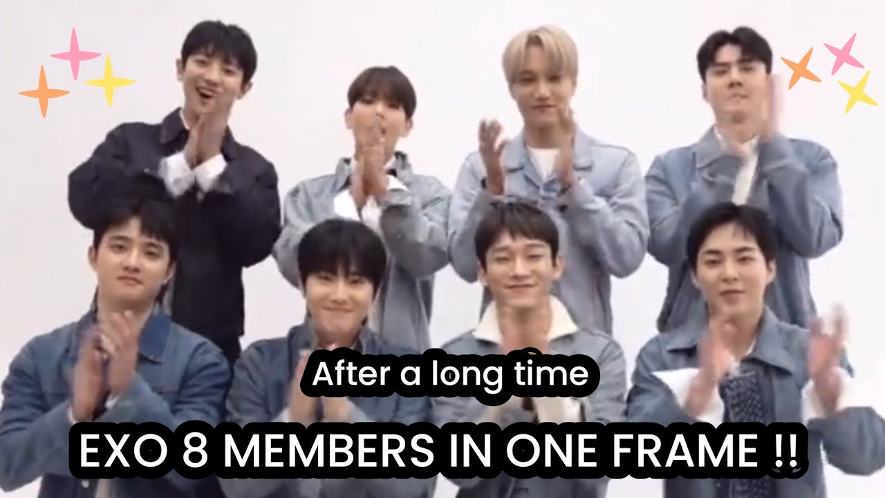 [ENG SUB] EXO 8 MEMBERS IN ONE FRAME AFTER A LONG TIME !! exol Japan ...