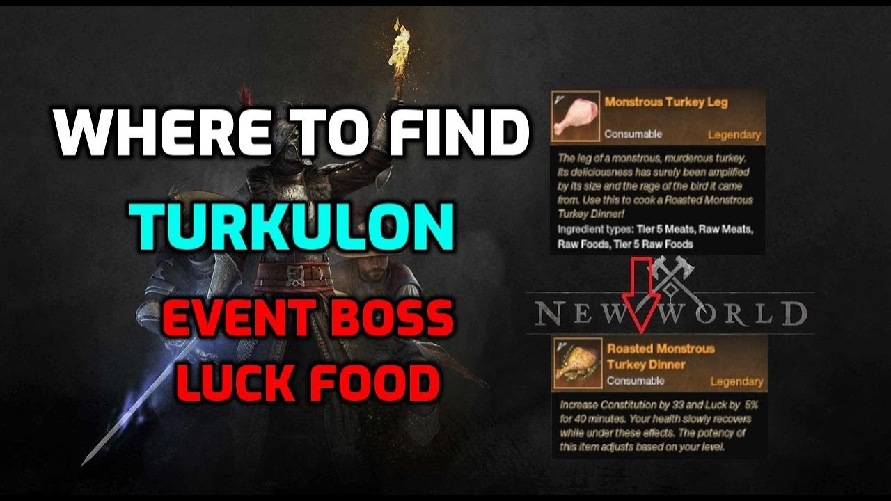 Turkulon Spawn Location New World Where To Find Turkulon Roasted ...