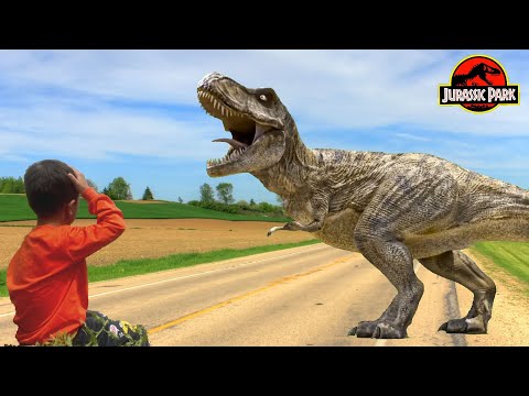 T-Rex Chase - Part 3 - Jurassic World Fan Movie | Jurassic World Dominion 2 in Real Life Fan Film