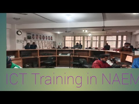 NAEM : Training of ICT - YouTube