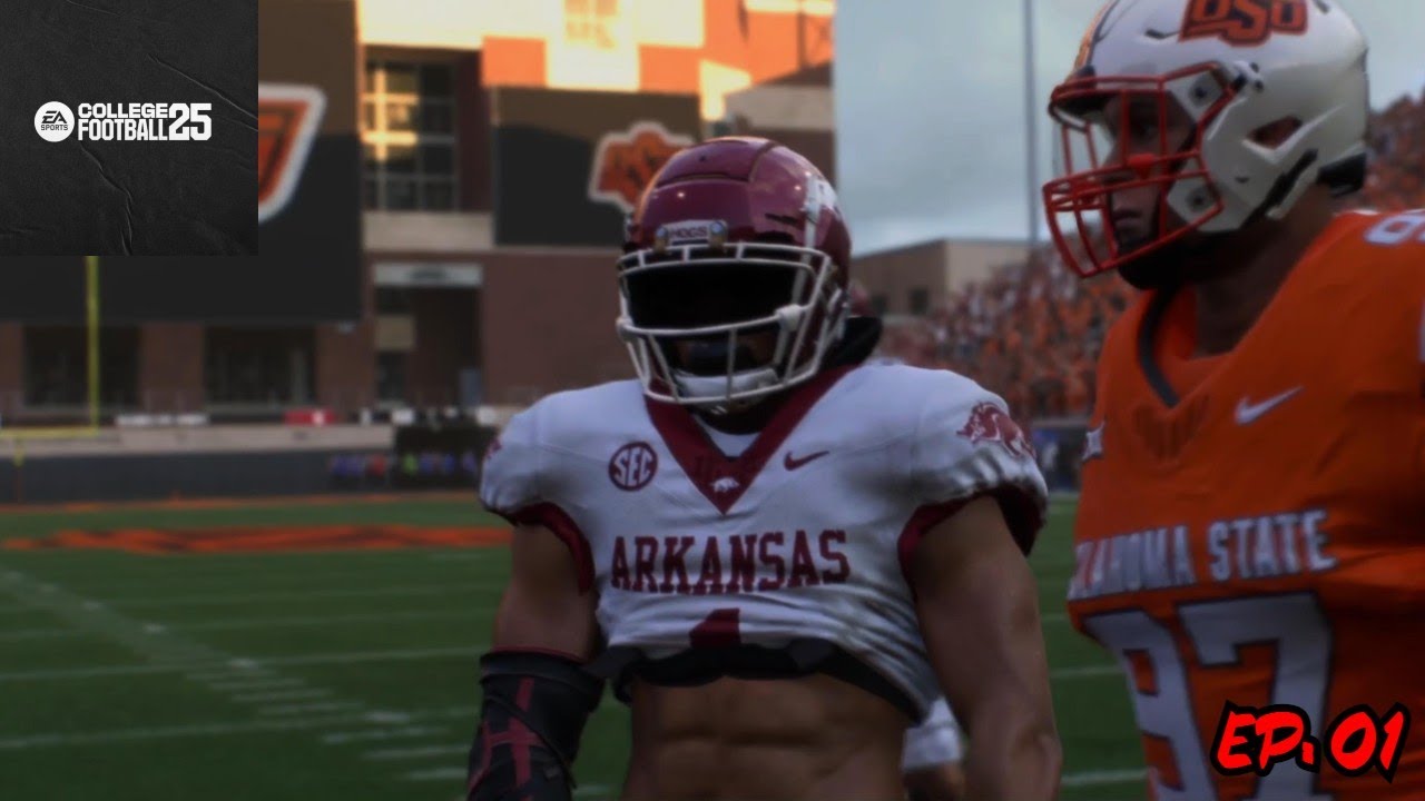 Hog Nation! EA Sports College Football 25 Road To Glory Ep: 01 - YouTube