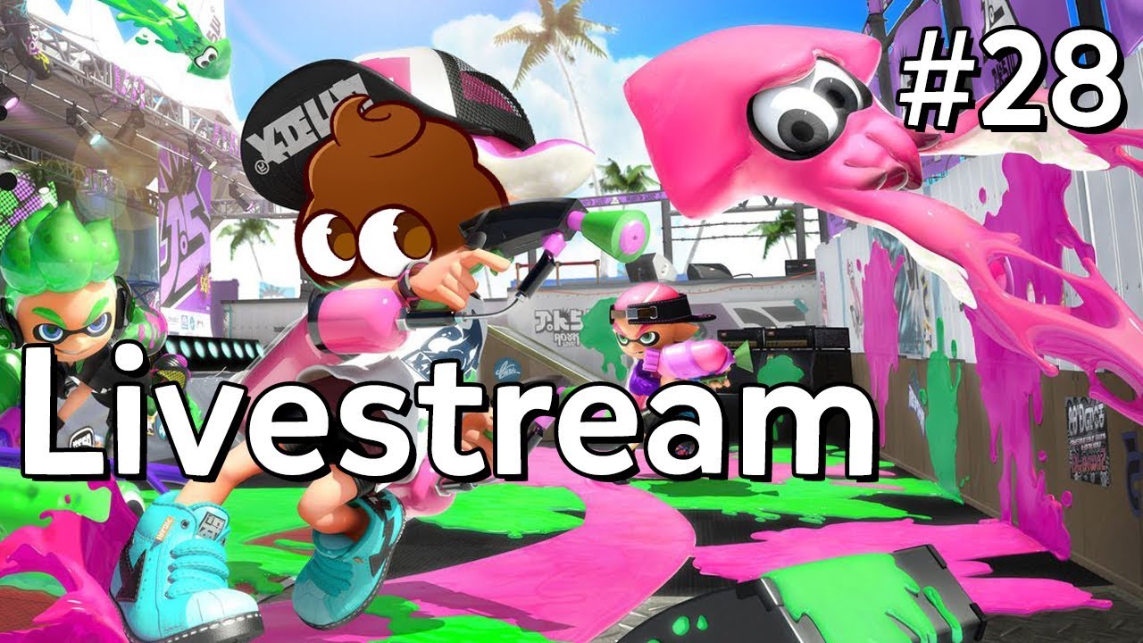 「LIVE」Splatoon 2 (#28): Kensa Splattershot Pro! - YouTube