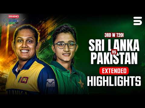 Full Match Highlights | Sri Lanka Women vs Pakistan Women | Match 03 | T20I Series 2026 | M9l1T