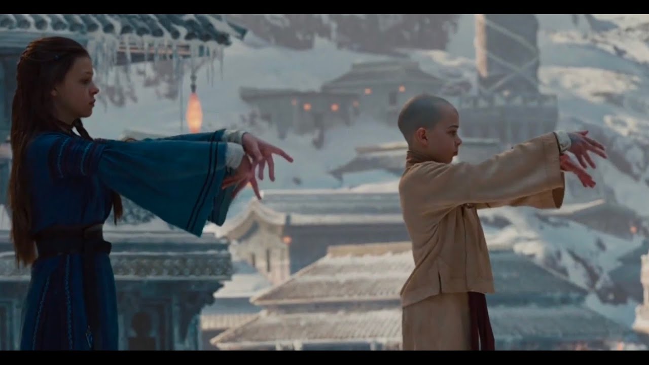 "The Last Airbender: Aang's Epic Journey Begins | 4K Cinematic Scene ...