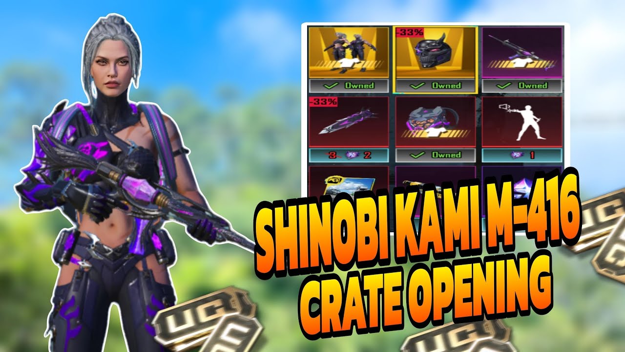 🌟 Unveiling the Shinobi Kami Set: Epic Shadow Altar Crate Opening in BGMI! 💎🔥 - YouTube