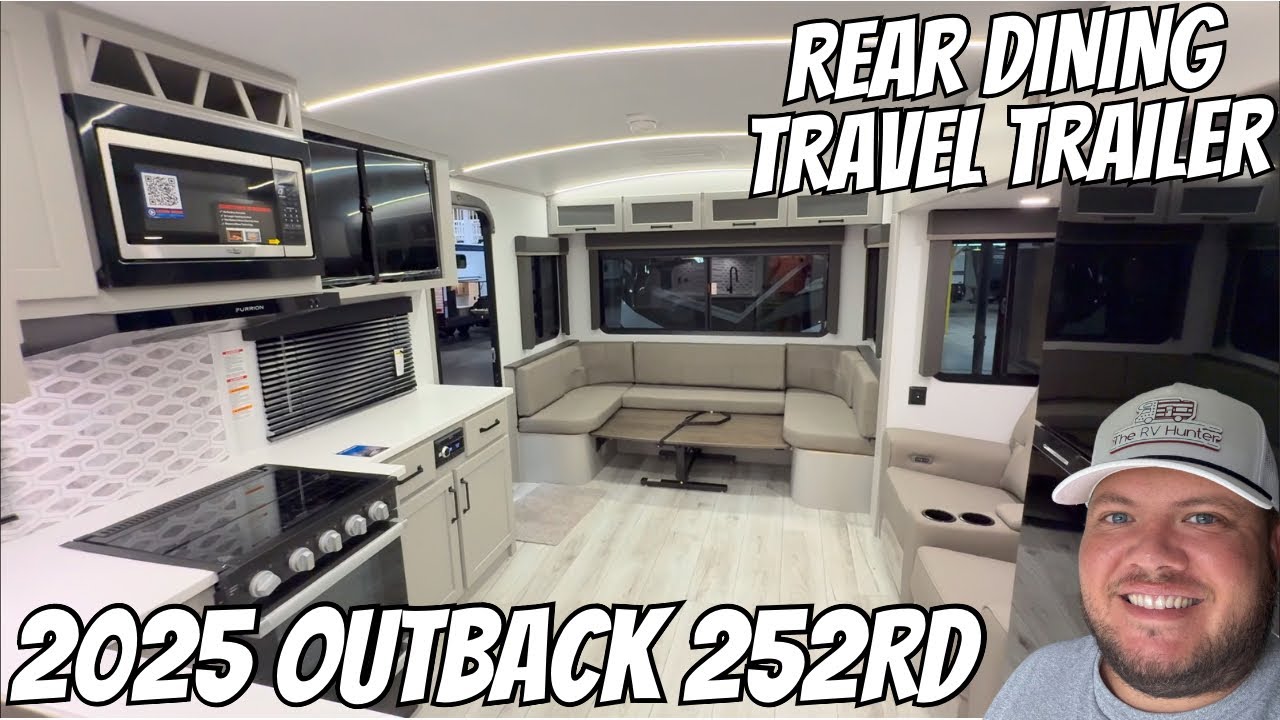 2025 Outback 252RD | Rear Dinette Travel Trailer - YouTube