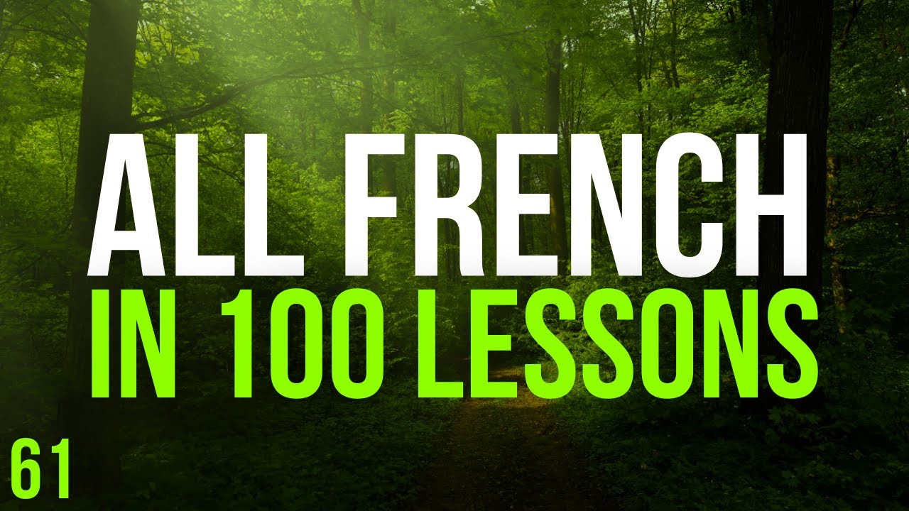 All French in 100 Lessons. Learn French. Most important French phrases ...