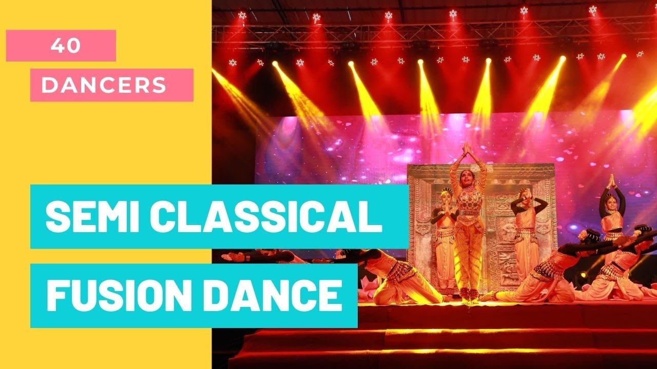 SEMI CLASSICAL FUSION DANCE | 40 DANCERS | MALAYALAM | GIRIDEEPIANS ...