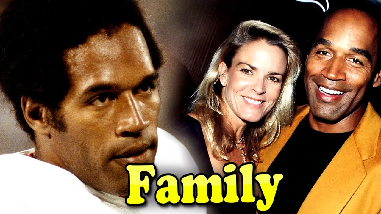 OJ Simpson Family With Wife Nicole Brown Simpson 2024 - YouTube
