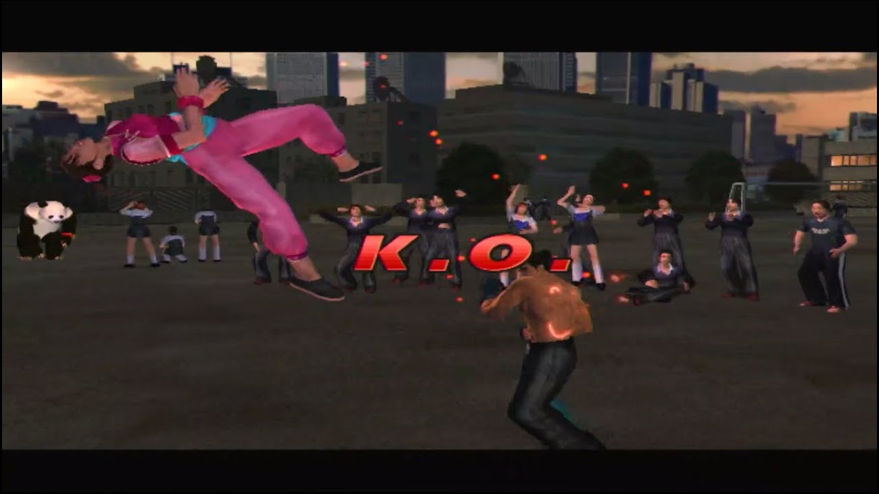 Tekken tag tournament HD (PS3) gun jack & jin (arcade) - YouTube