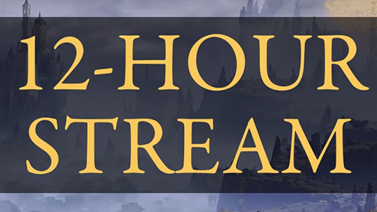 12-Hour Stream Announcement - YouTube