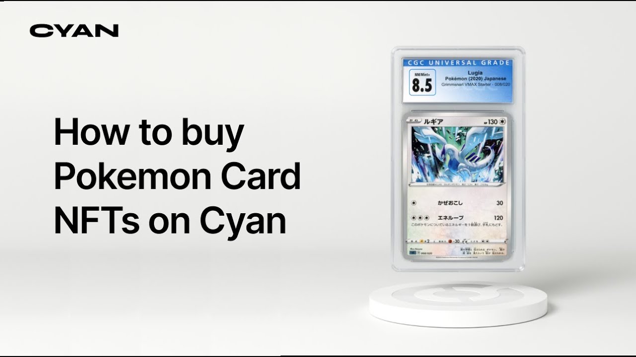 Buy Pokemon digital collectibles with Cyan! - YouTube